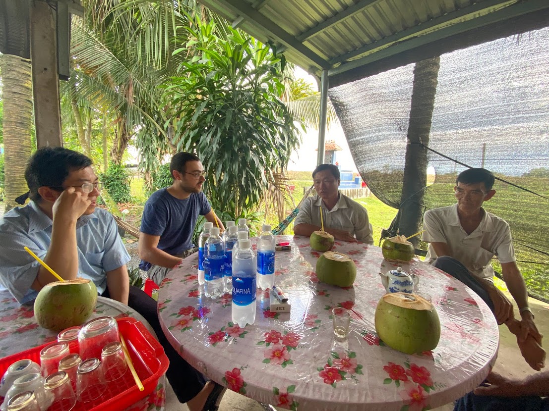 ACROSS team's first field trip in Duc Hoa, Long An - ACROSS - ACROSS