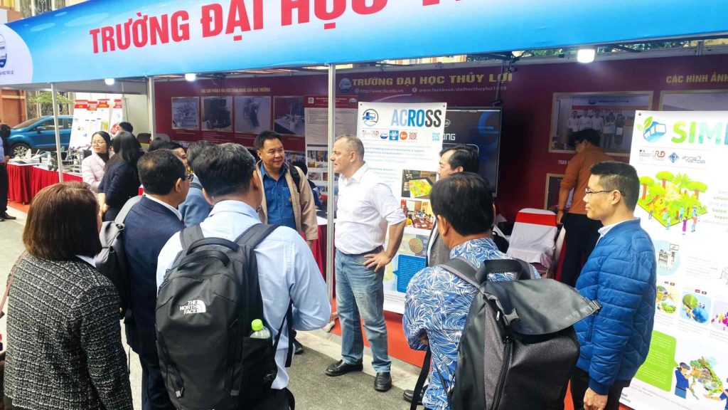 ACROSS showcase during the Job Fair at Thuy Loi University - ACROSS ...